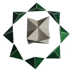 Układanka Stella octangula w sześcianie - MATH-COMP-EDUC